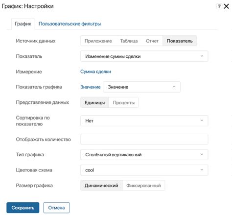 Примеры настройки показателей процессов