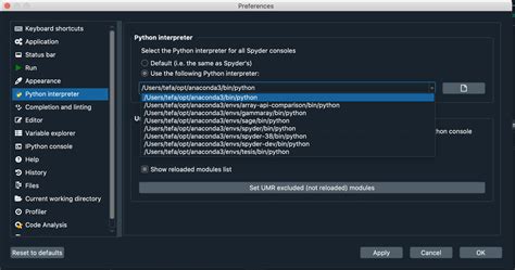 Invalide File Path For Venv Scripts Python Exe Issue Spyder Ide Spyder GitHub