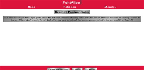 Github Robertheorypokevibe V1 Responsive Pokédex Using Reactjs And