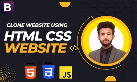 Saad Sultan On Linkedin Muhammadsaad57 I Will Clone Or Duplicate Website Using Html Css