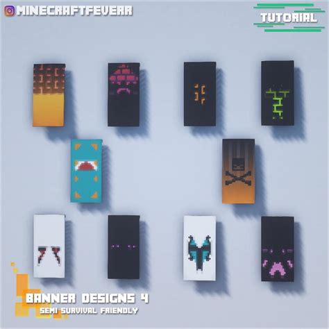 How To Make Banners In Minecraft With Designs
