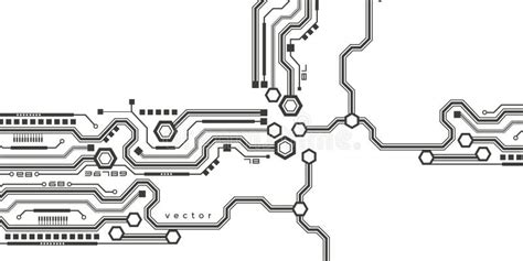 Electrical Circuit Technical Drawing Engineering Industry Of The