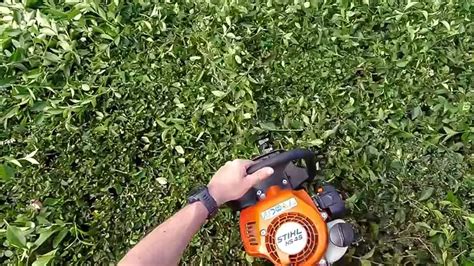 Stihl Hs Hedge Trimmer Review Forestry Reviews