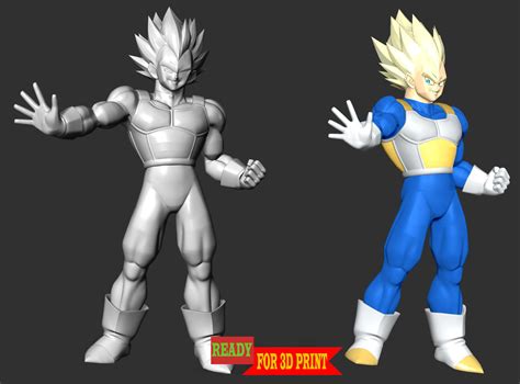 Vegeta Ssj Dragon Ball 3d Model 3d Printable Cgtrader