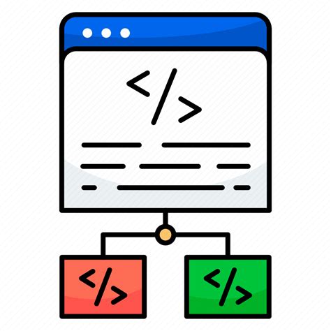 Web Programming Software Development Html Coding Managementvector
