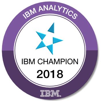 Ibm Champion 2018 Analytics Credly