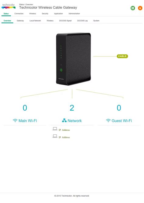 How To Login To The Technicolor CGA DGW