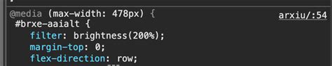 No Bug Mobile Overflow With Brightness Filter Bugs Bricks