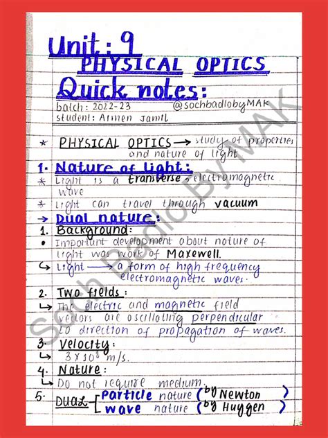 Ch 09 Physical Optics 1 Pdf