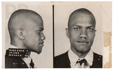 Malcolm X Original Mug Shot Rr Auction