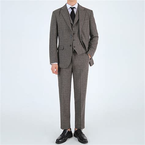 트러수트 체크 쓰리피스 정장 2종 위시버킷