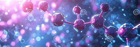 Visual Representation Of A Molecular Structure Reflecting Scientific And Technological Themes