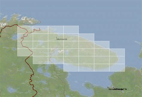 Download Kola Peninsula Topographic Maps