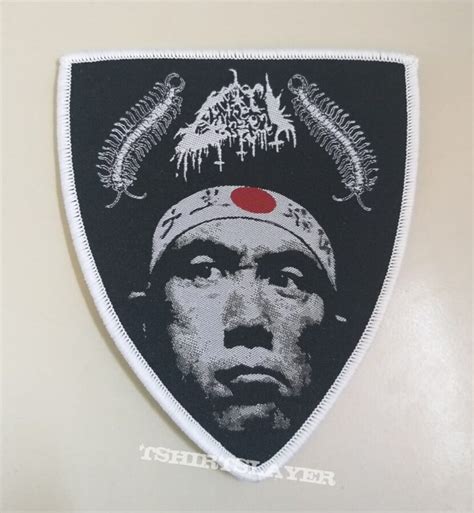 Reek Of The Unzen Gas Fumes Starside Relics Yukio Mishima Woven Numbered Patch Tshirtslayer
