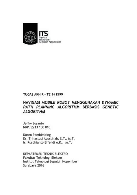 pdf navigasi mobile robot menggunakan dynamic path … dokumen tips