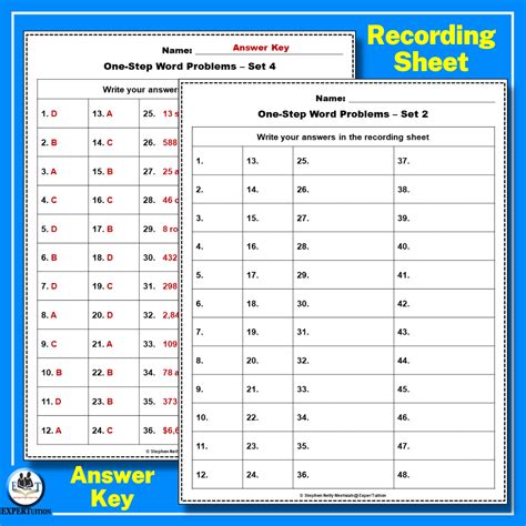 One Step Word Problems Task Cards Bundle Add Subtract Multiply Or Divide Made By Teachers