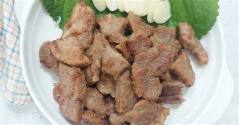 목살 양념구이 돼지목살 간장구이 만드는법