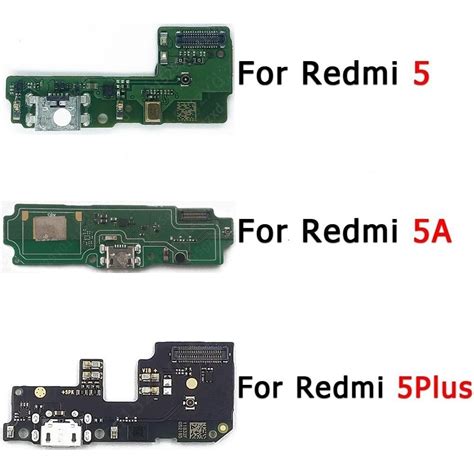 27MD Original Charge Board For Xiaomi Redmi 5 Plus 5A 5Plus Charging Port Plate Socket Usb