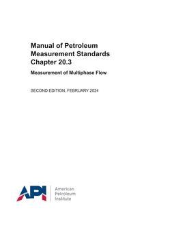 API MPMS Chapter 3 1B