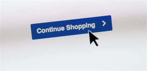 how to add and customize continue shopping button visualized