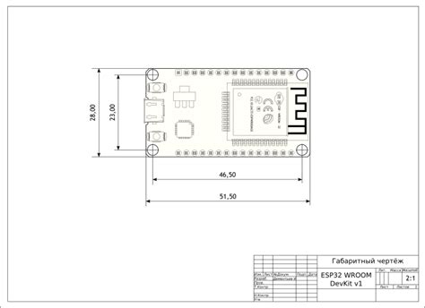 Esp Devkit V Board Dimensions Design Talk