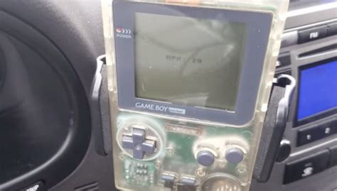 A Game Boy Is The Worst And Best Option For A Cars Dash Arduino Blog