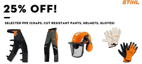 Stihl Chainsaw Protective Chaps Professional Bw Machinery