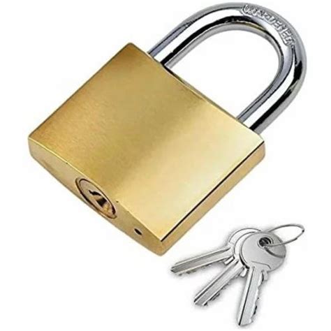 Brass Safety Padlocks 3 Keys At ₹ 110piece In Chennai Id 2854678802173