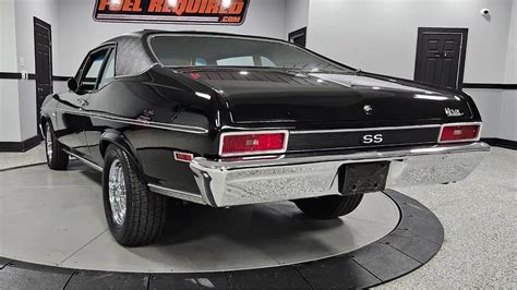 Restored 1971 Chevrolet Nova Ss 396 A Triple Black Terror Enwheelzme