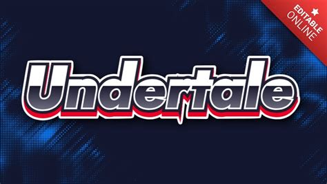 Undertale Text Effect Generator