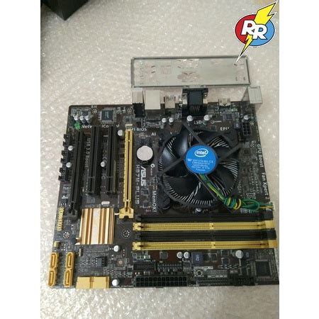 Jual Motherboard Mobo Mainboard Asus H M Plus Slot Ram Paket Prosesor Intel Core I