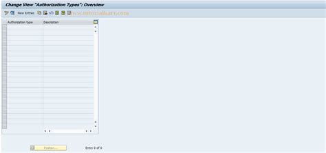 REOROO SAP Tcode OO Authorization Types