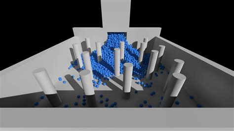 Godot Engine 4 Mass Rigid Body Physics Simulation 15000 Balls