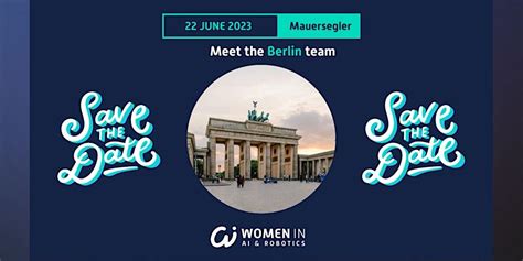 Women In Ai And Robotics On Linkedin Berlin Meetup