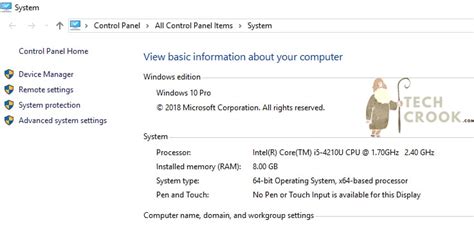 How To Change Processor Name In Windows Techcrook Earn Crypto