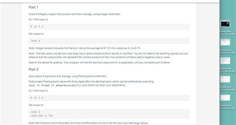 Solved Given Integers Output Their Product And Their Chegg Com