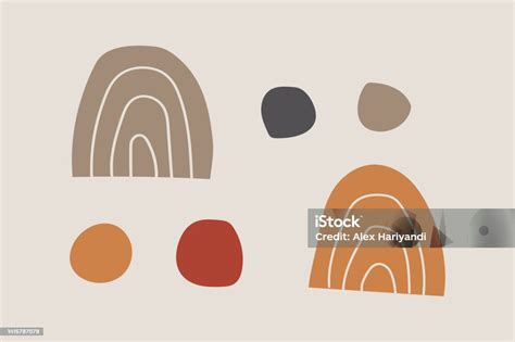 추상적 인 배경 손으로 다양한 모양과 낙서 물체를 그립니다 벡터 일러스트 레이 션 아이콘에 대한 스톡 벡터 아트 및 기타 이미지 아이콘 눈 신체 부분 합성 이미지