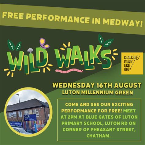 Medway Play Lab Cic Wild Walks First Performance Free Rmedway