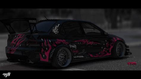 Octopus Mitsubishi Lancer Evolution Ix Liveries Livery Template