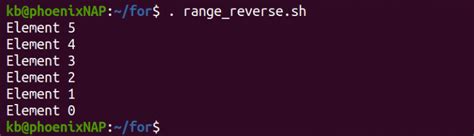 Bash Script For Loop Explained With Examples Phoenixnap Kb
