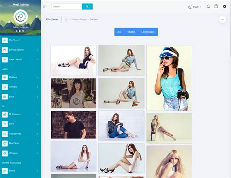 Medi Most Advanced And All Around Bootstrap Admin Template
