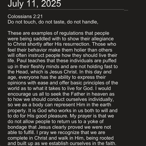 Thankful Friday Blessings July 11 2025