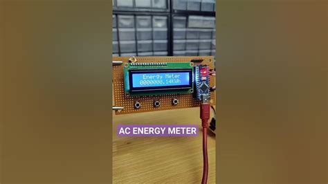 Ac Energy Meter Arduino Project Youtube