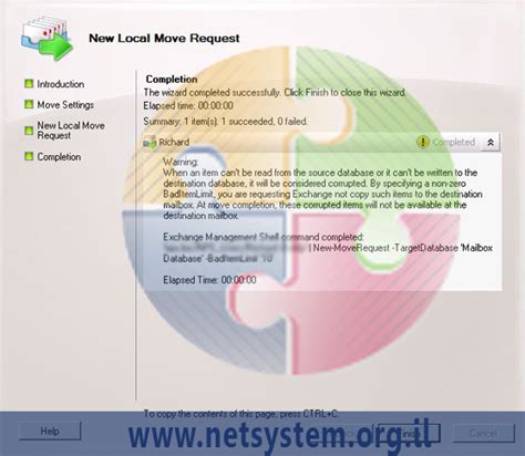 This Mailbox Exceeded The Maximum Number Of Corrupted Items That Were Specified For This Move