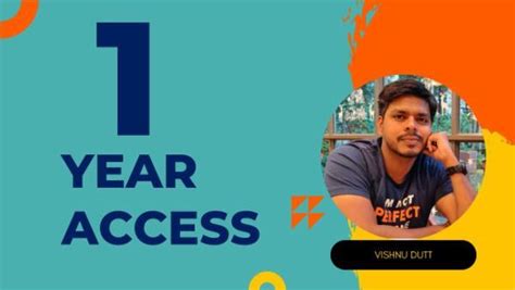 1 Year Access Complete Access Of All Courses On Bridgewhy Vishnu Dutt