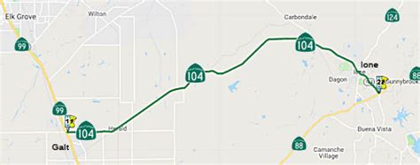 California Highways Route 104