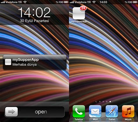 IOS da uzaktan bildirimler nam ı diğer APNS Apple Push Notification Service remote