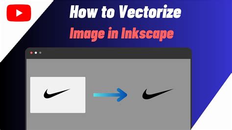 How To Vectorize An Image In Inkscape Step By Step Youtube