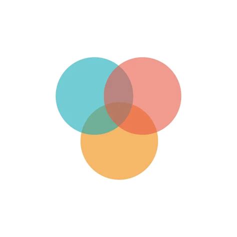 Infographic Overlap Three Vector Images Infographic Overlap Three Illustrations Depositphotos