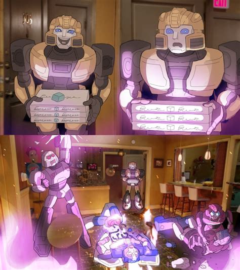 Cuptoast Bumblebee Transformers Elita One Megatron Optimus Prime